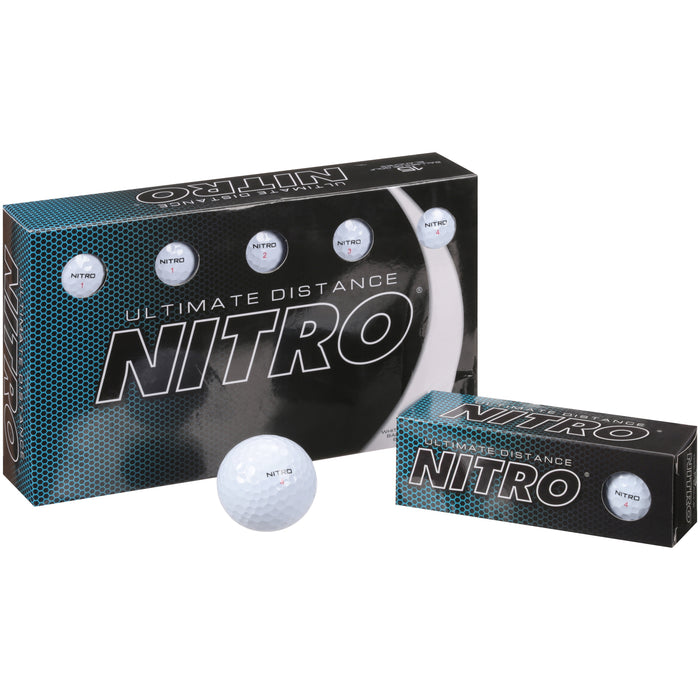 Nitro Ultimate Distance Golf Balls , 15 ct — Goisco.com