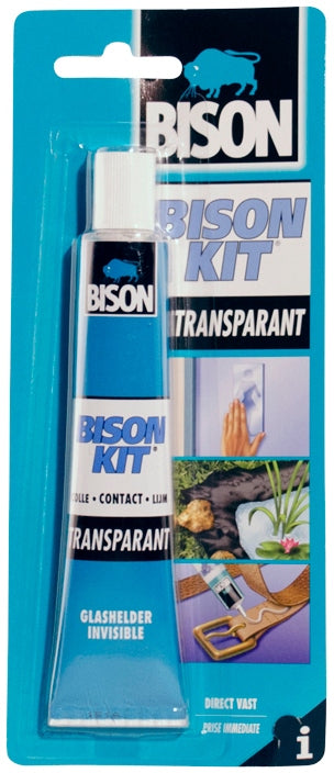 Bison Kit Transparent Contact Glue, 50 ml — Goisco.com