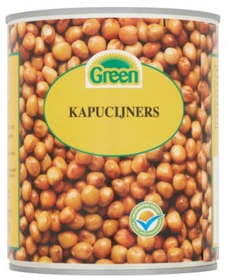 Green Marrowfat Peas (Kapucijners), 800 g — Goisco.com