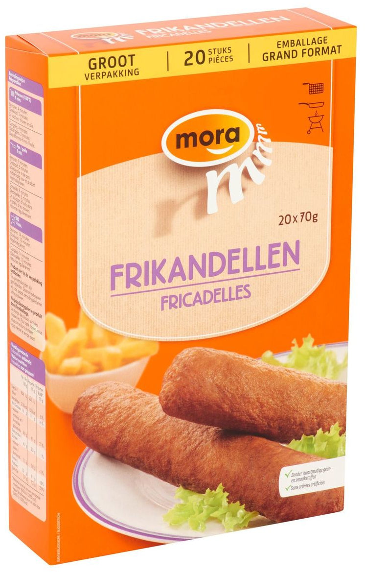 Mora Frikandellen, Value Pack, 20 x 70 gr — Goisco.com