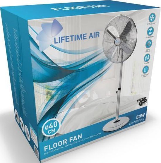 Lifetime Standing Fan, 220V, 40 cm — Goisco.com