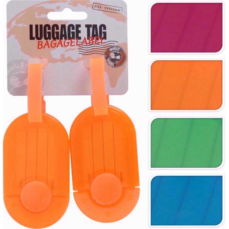 Koopman Luggage Tags, 2 pc — Goisco.com