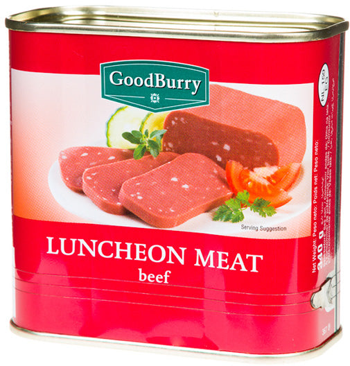 Goodburry Luncheon Meat, Beef, 340 gr — Goisco.com