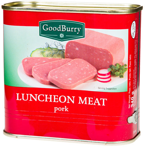 Goodburry Luncheon Meat, Pork, 340 gr — Goisco.com