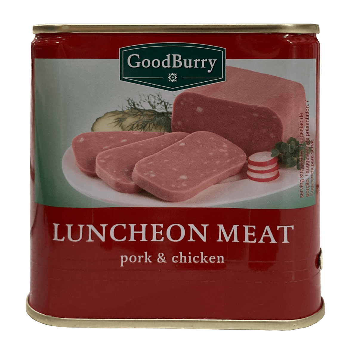 GoodBurry Luncheon Meat, Pork & Chicken, 340 gr — Goisco.com