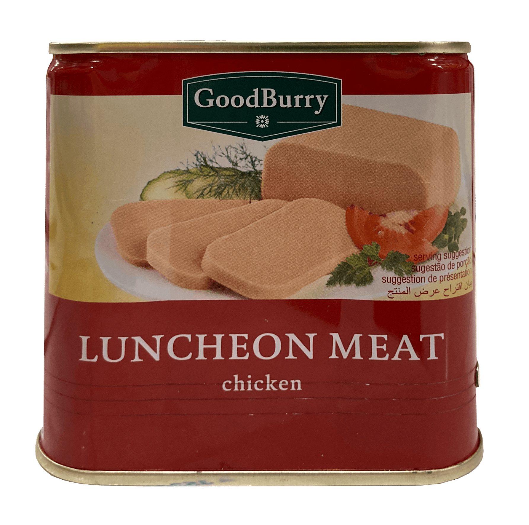 GoodBurry Luncheon Meat, Chicken, 340 gr — Goisco.com
