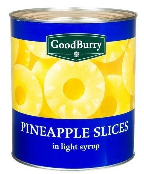 Goodburry Pineapple Slices Can , 850 gr — Goisco.com