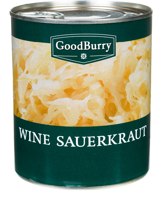 Goodburry Wine Sauerkraut (Wijnzuurkool), 770 gr — Goisco.com