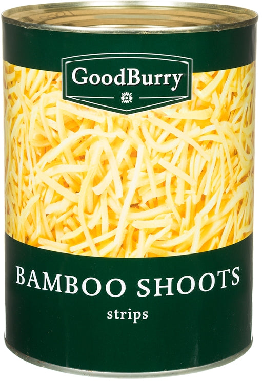 Goodburry Bamboo Shoots, Strips, 567 gr — Goisco.com