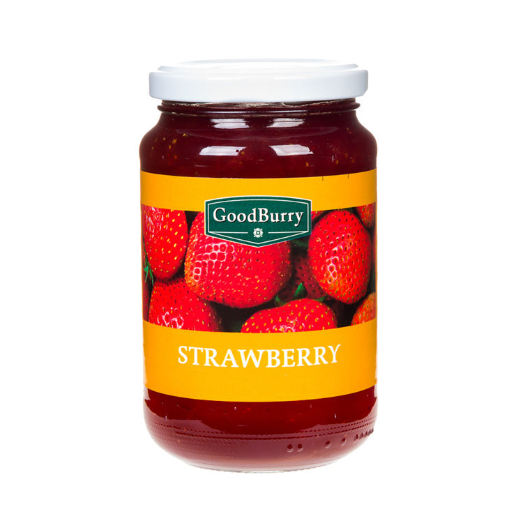 Goodburry Strawberry Jam, 450 gr — Goisco.com