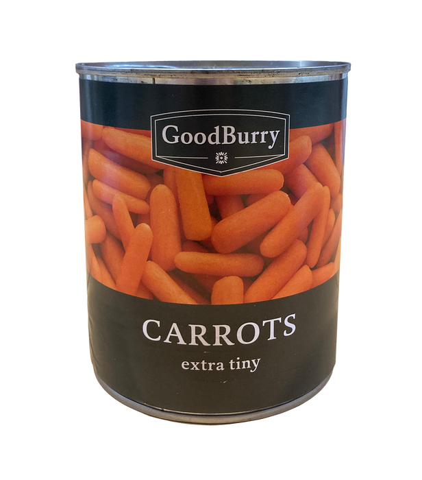 GoodBurry Carrots, Extra Tiny, 800 gr — Goisco.com