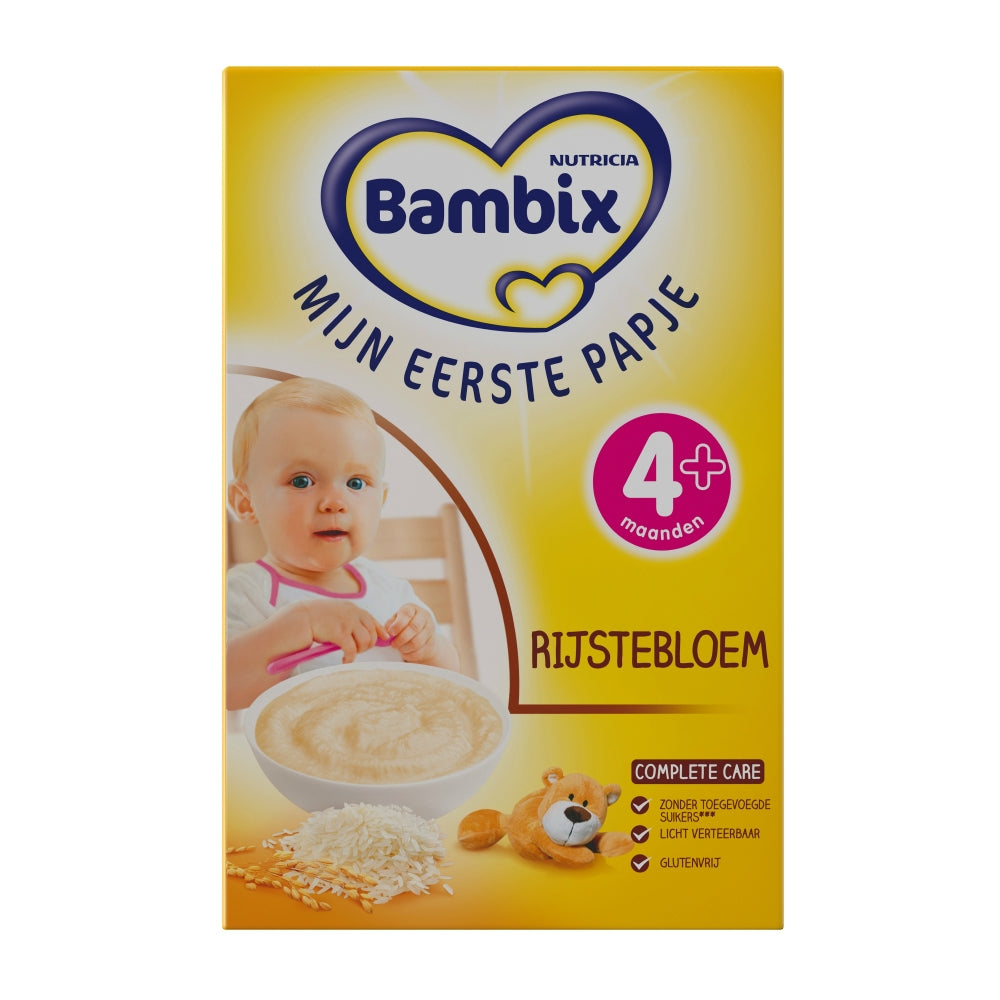 Bambix Rijstebloem, 4+ Months, Mijn Eerste Hapje, 200 gr — Goisco.com