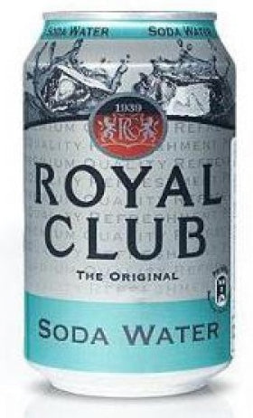 Royal Club The Original Soda Water Can, 330 ml — Goisco.com
