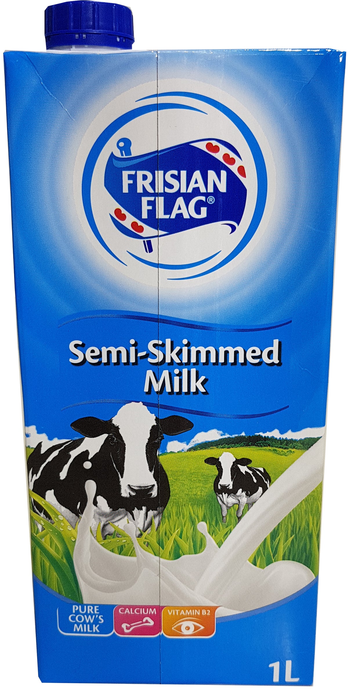 Frisian Flag Semi-Skimmed Milk, 1 L — Goisco.com
