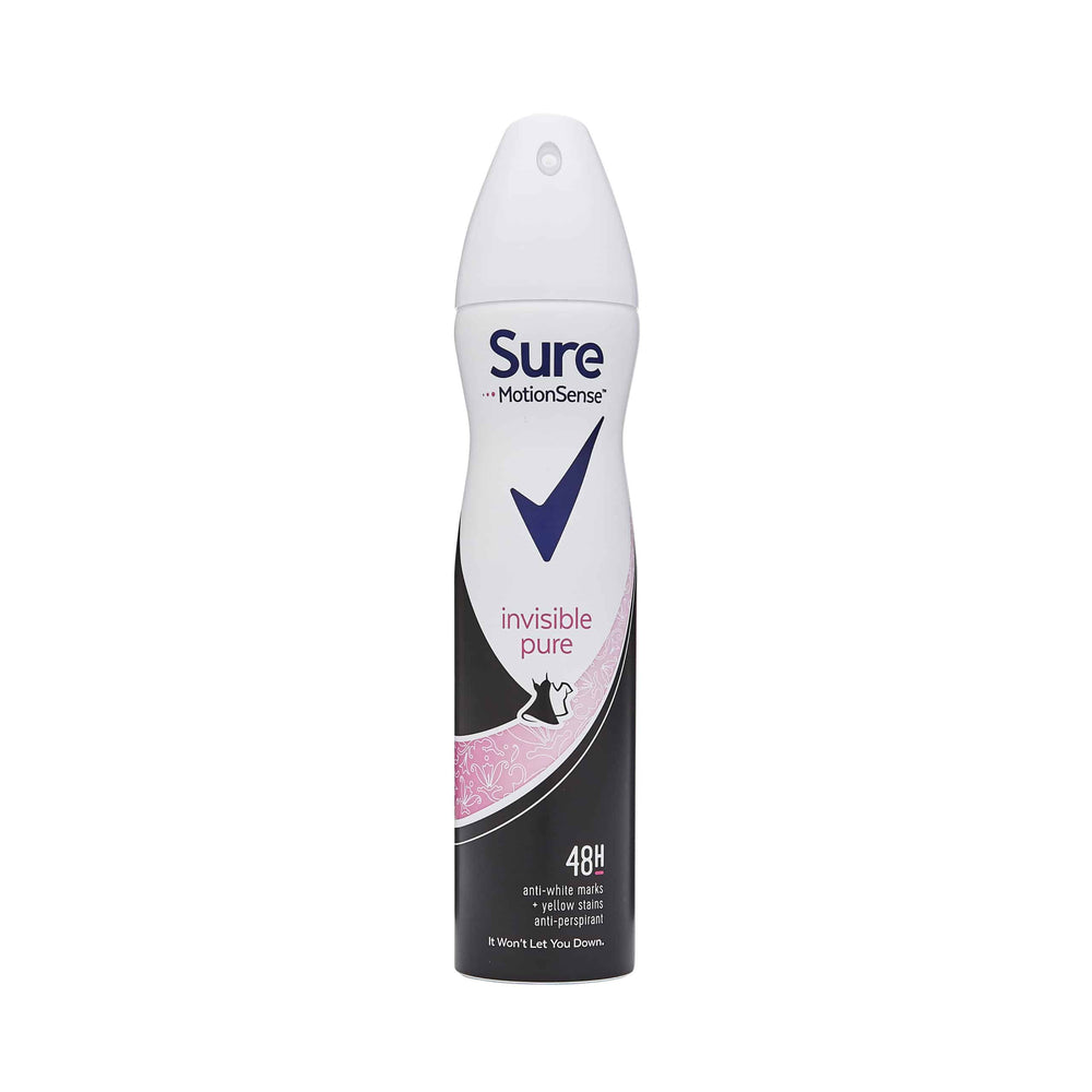Sure Invisible Pure Anti-Perspirant Deodorant , 250 ml — Goisco.com