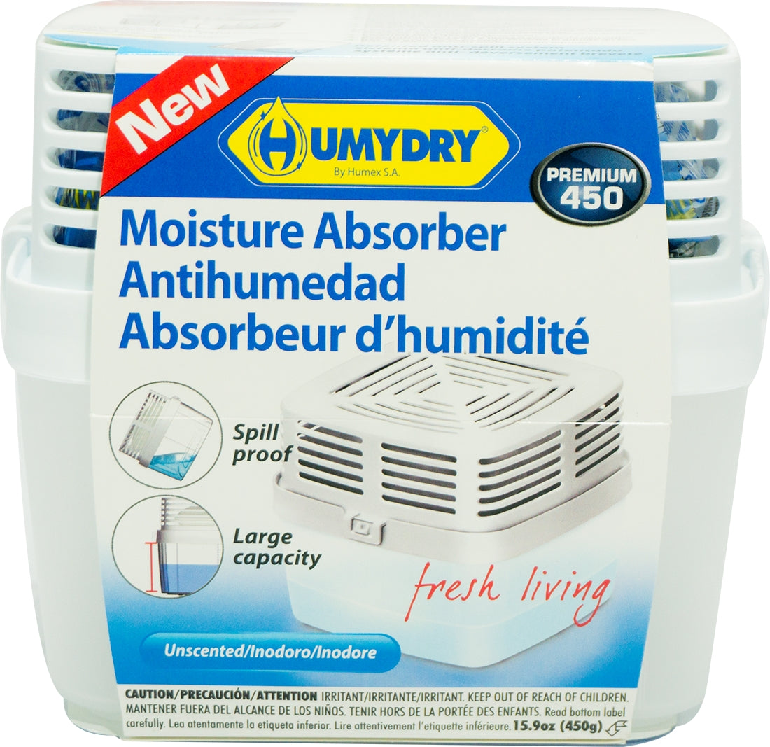 Humydry Moisture Absorber Fresh Living, Unscented, 450 gr — Goisco.com