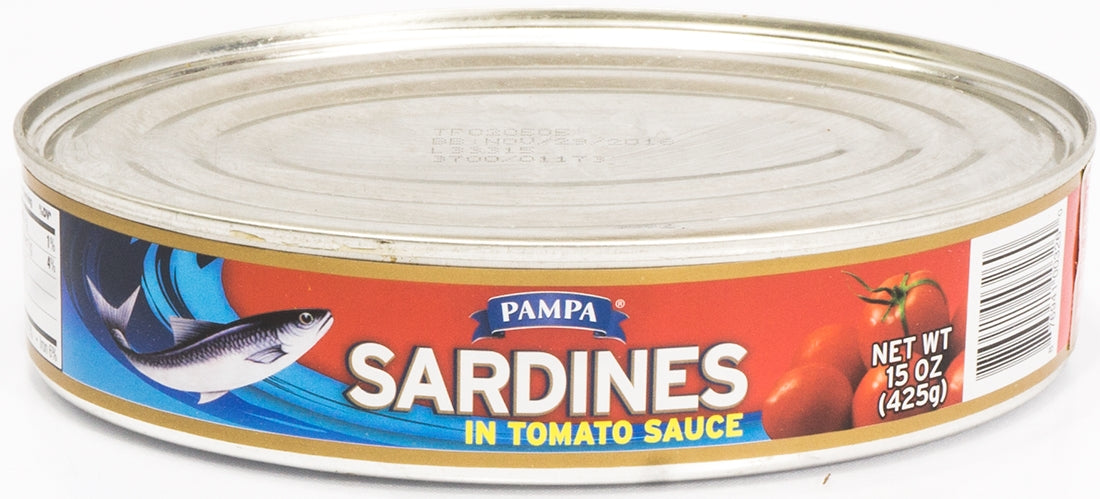 Pampa Sardines in Tomato Sauce, 15 oz — Goisco.com