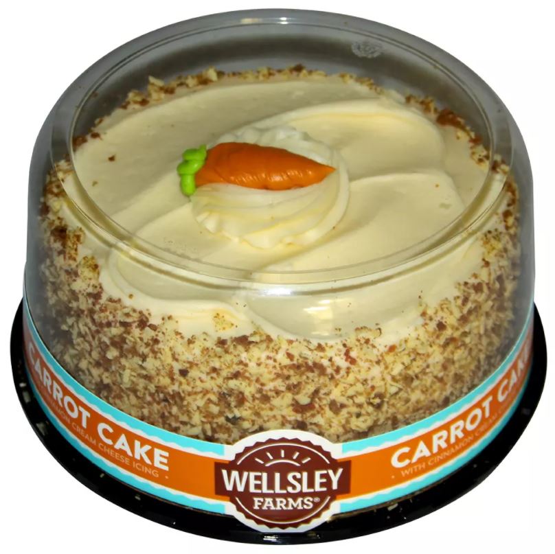 Wellsley Farms Carrot Cake, 54 oz — Goisco.com