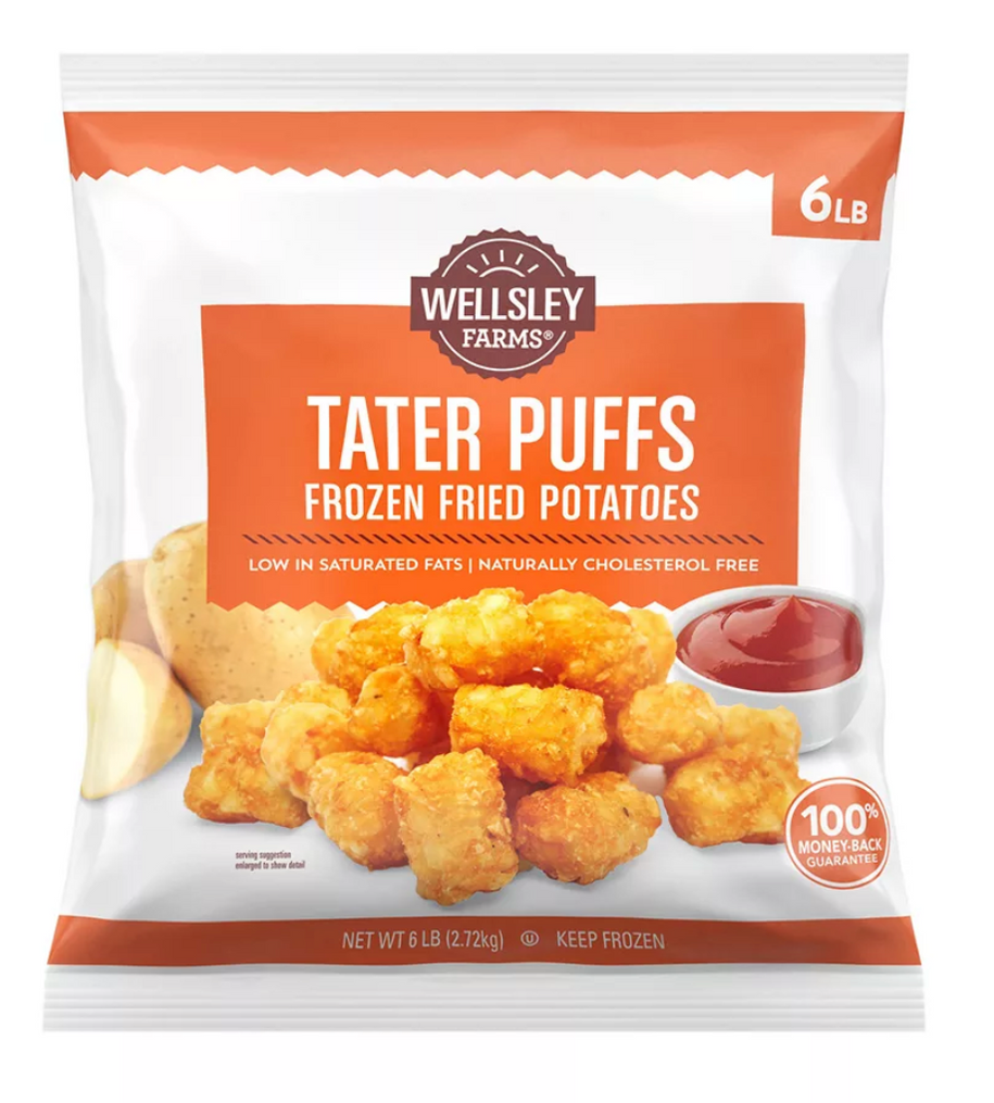 Wellsley Farms Tater Puffs , 6 lbs — Goisco.com