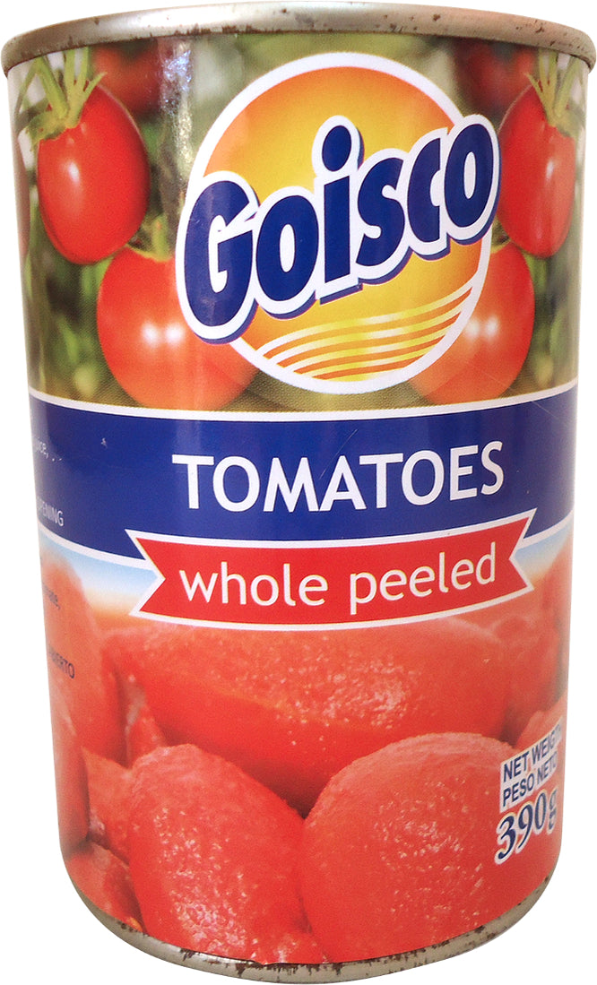 Goisco Whole Peeled Tomatoes, 390 gr — Goisco.com