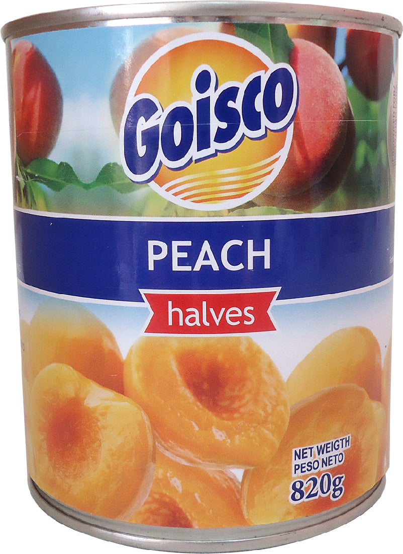 Goisco Peach Halves, 820 gr — Goisco.com