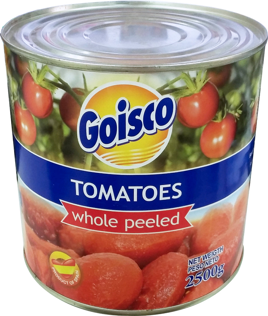 Goisco Whole Peeled Tomatoes, 2500 gr — Goisco.com