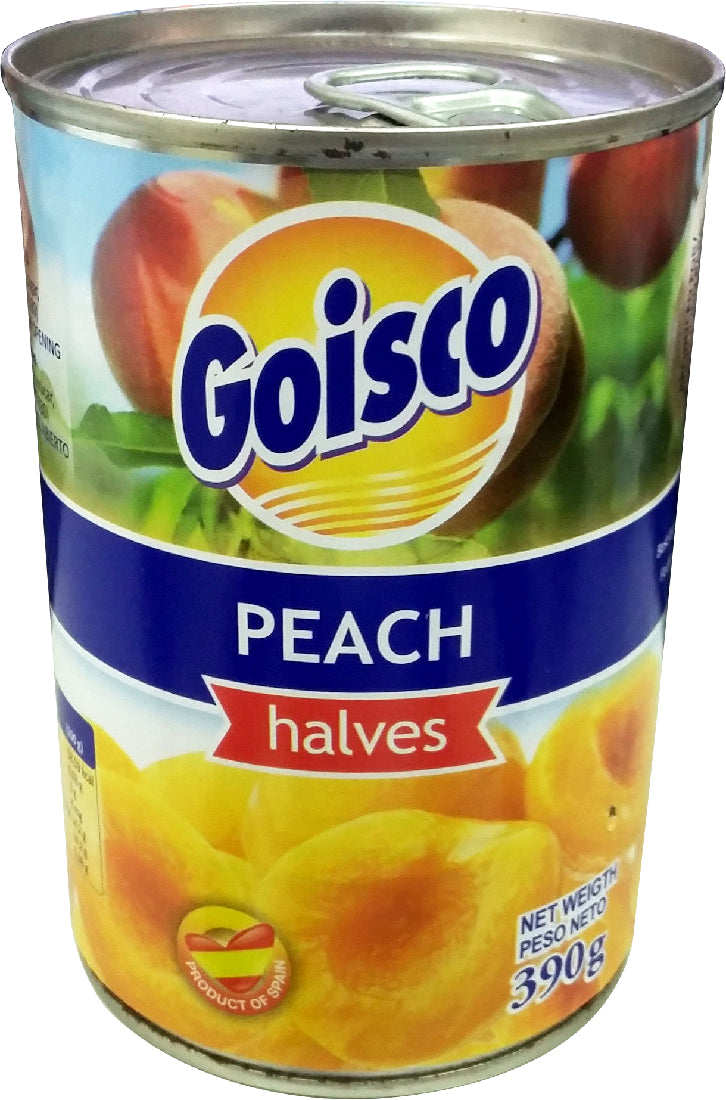 Goisco Peach Halves, 390 gr — Goisco.com