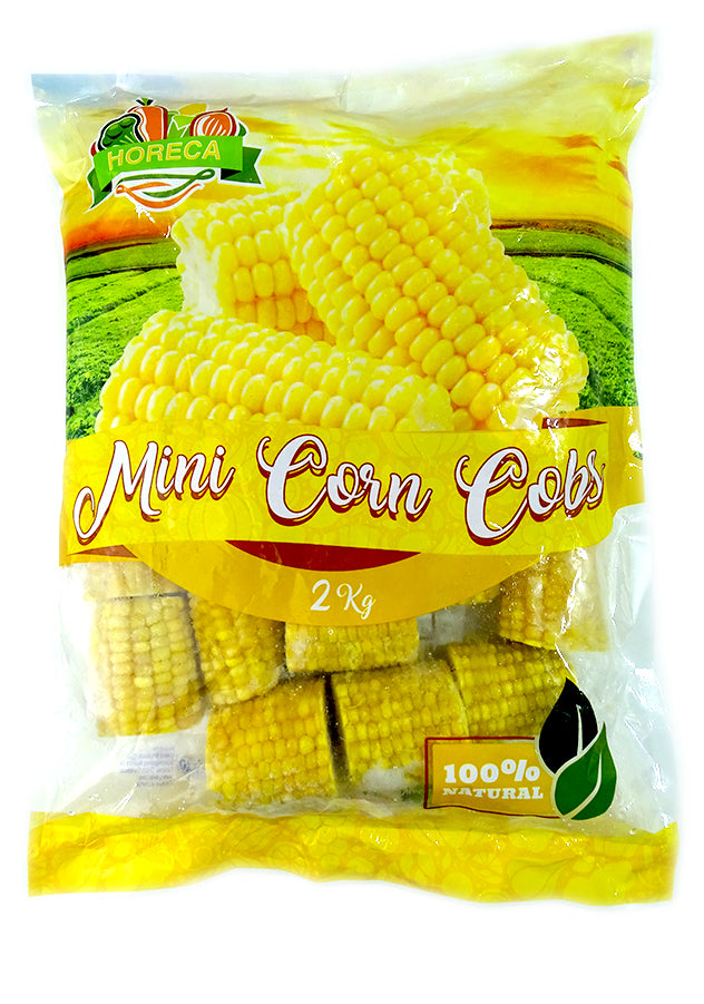 Horeca Mini Corn Cobs, 21 pcs, 2 kg — Goisco.com