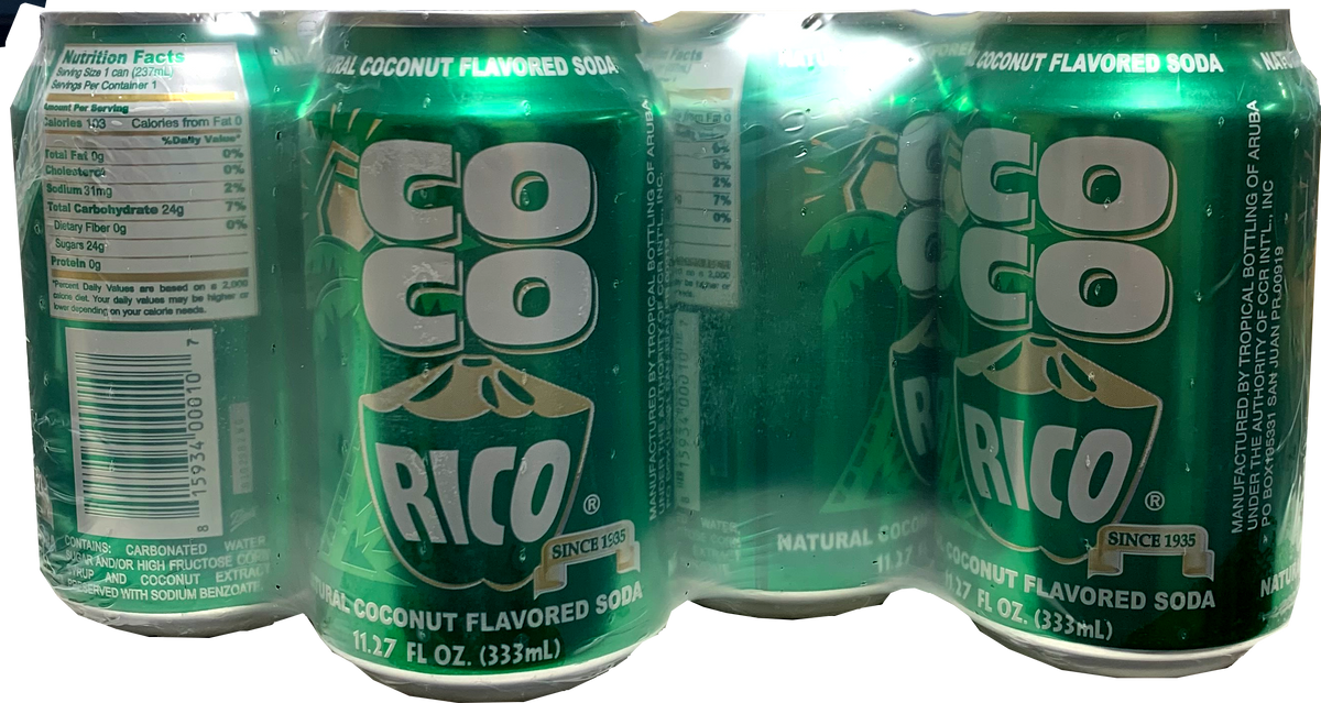Coco Rico Cans, 12-Pack, 12 x 12 oz — Goisco.com