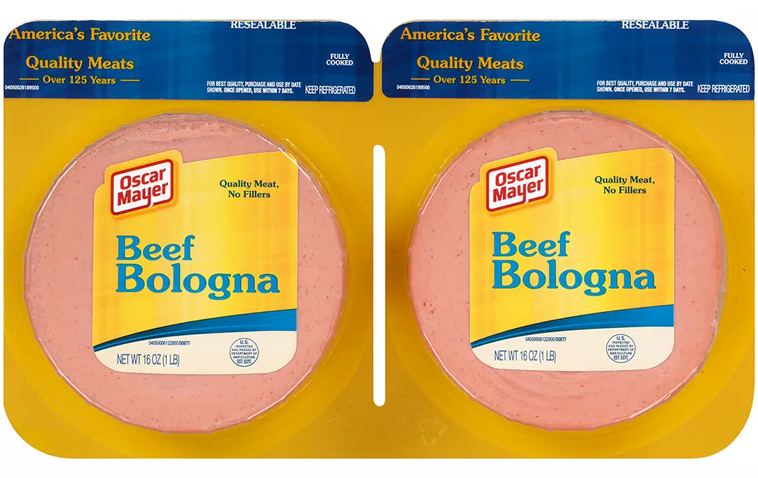 Oscar Mayer Beef Bologna Original 2 Pack 2 X 16 Oz Goisco