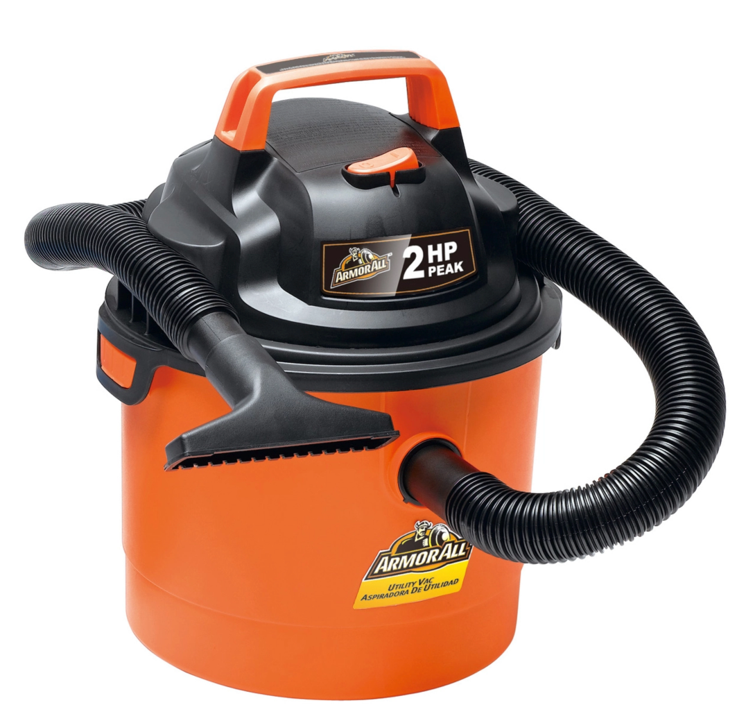 Armor All Portable Wall Mountable Wet/Dry Vacuum , 2.5 gal — Goisco.com