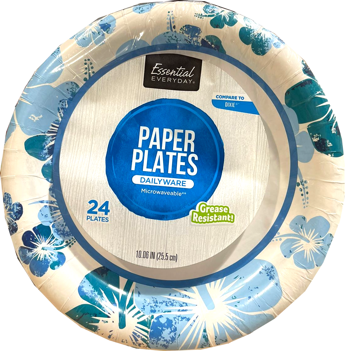 Essential Everyday Dailyware Paper Plates, 25.5 cm , 24 ct — Goisco.com
